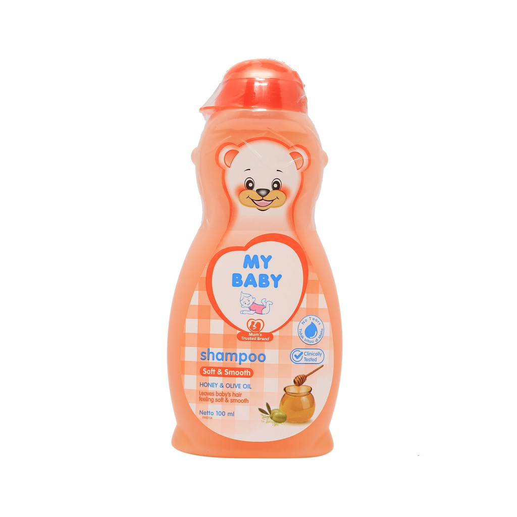 MY BABY SHAMPOO SOFT&SMOOTH 100ML (402720) | Shopee Indonesia