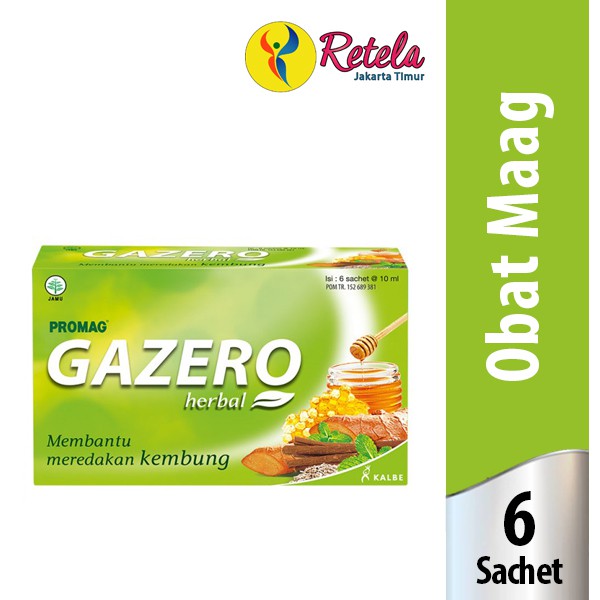 Jual Promag Gazero 6 Sachet @10 / Nyeri Lambung / Promag / Obat Kembung ...