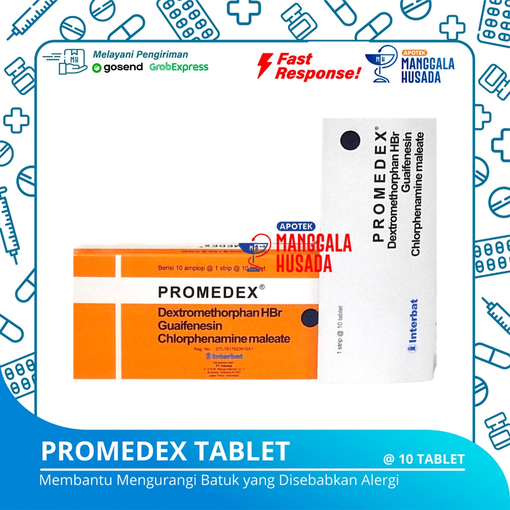 Jual PROMEDEX TABLET PER STRIP @ 10 TABLET | Shopee Indonesia