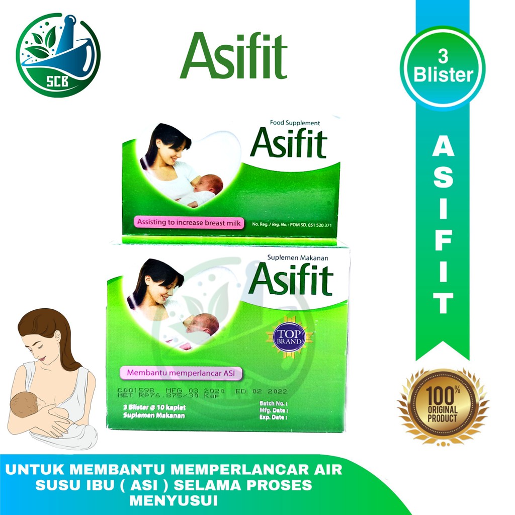 Jual Asifit - Membantu Memperlancar Asi | Shopee Indonesia