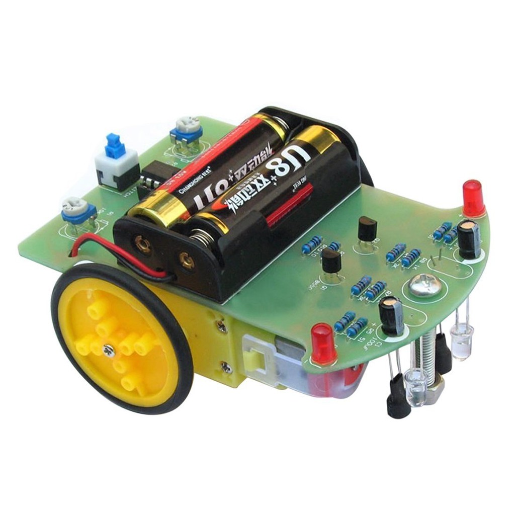 Jual DIY Kit Robot Line Follower Analog Tanpa Arduino | Shopee Indonesia