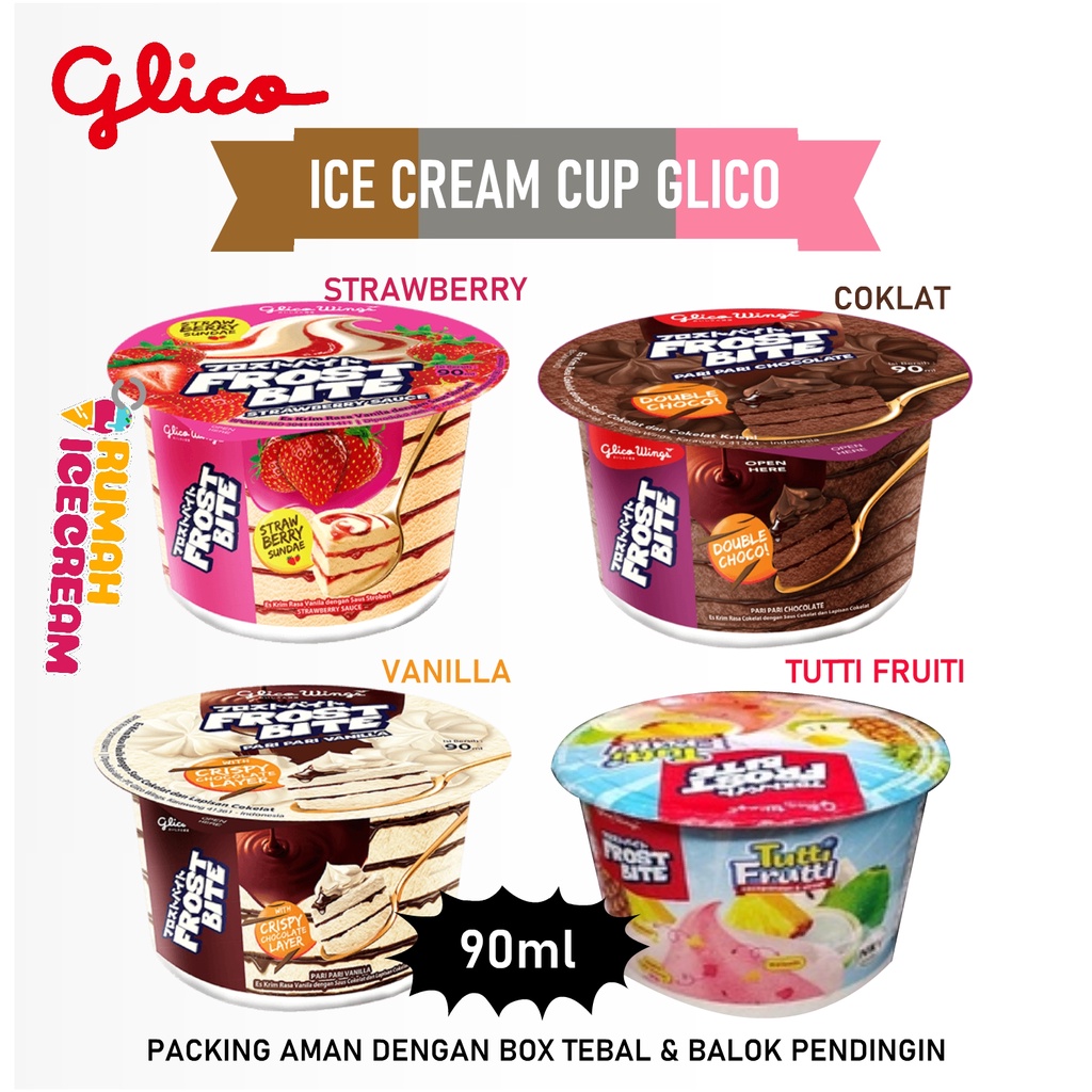Jual Es Krim Cup Glico | Shopee Indonesia