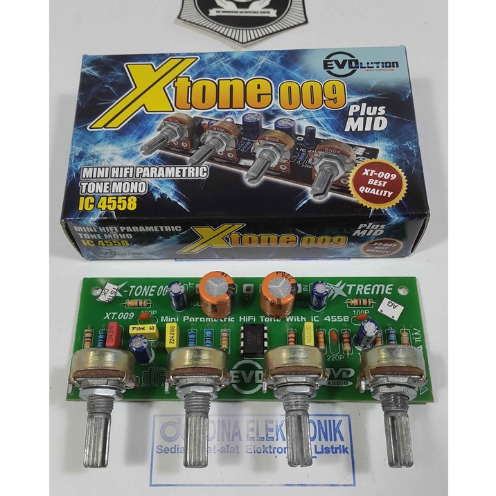 Jual KIT TONE CONTROL MONO PLUS MIDLE - MINI HIFI PARAMETRIK | Shopee ...