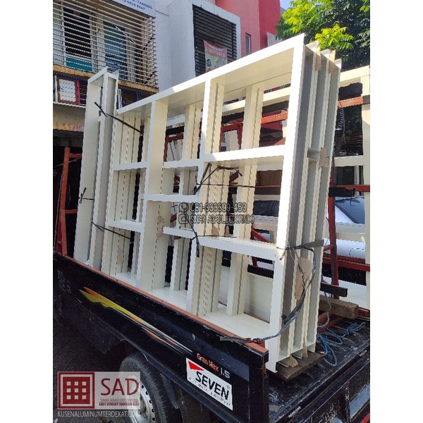 Jual kusen aluminium alexindo custom order (desain&ukuran) | Shopee ...