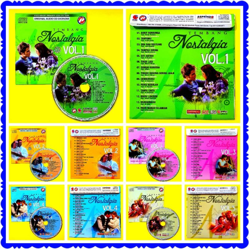 Jual KASET BISA UNTUK DI MOBIL-KASET ASLI ORIGINAL COMPACT DISC LAGU TEMBANG KENANGAN NOSTALGIA ...