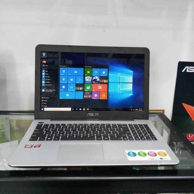 Jual Asus X555BP Silver A9/4GB/1TB/Radeon M420 2GB/WIN10 Second ...