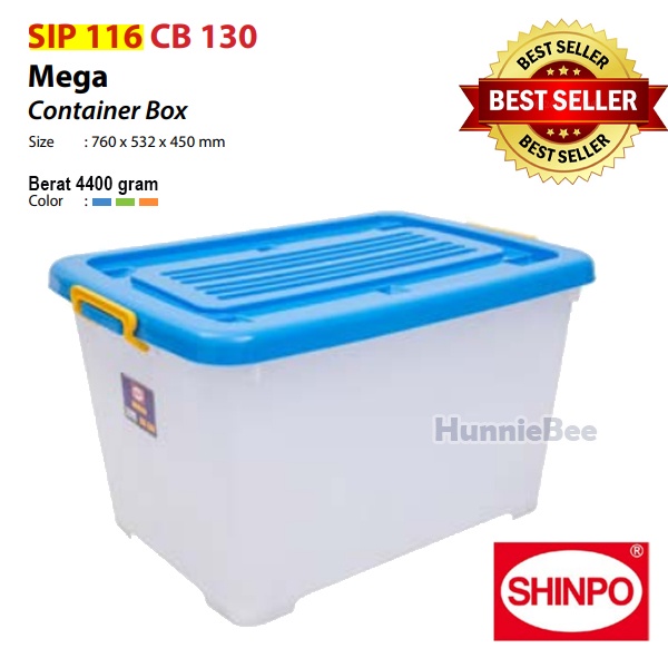 Jual MEGA CONTAINER BOX 130 LITER CB 130 SIP 116 | Shopee Indonesia