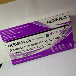 Jual NERVA PLUS "Suplementasi Vitamin B1, B6, B12, dan Asam Folat ...