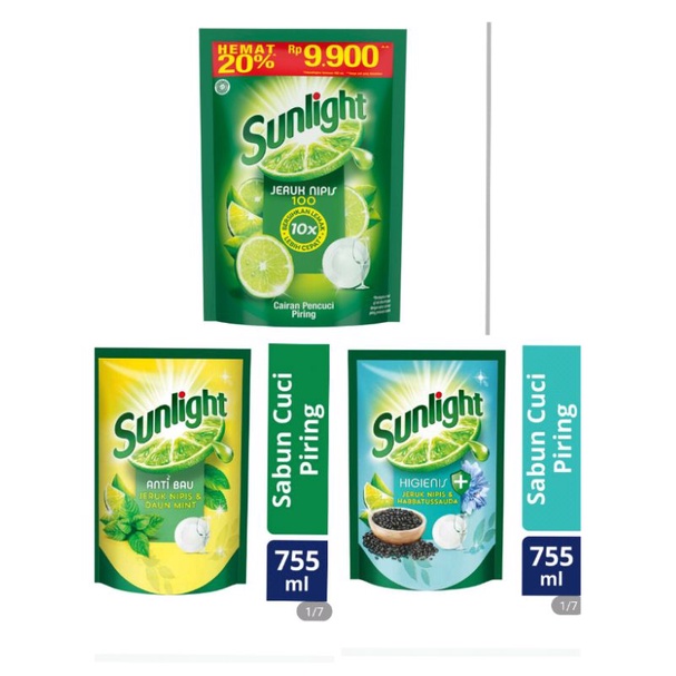 Jual Sunlight pencuci piring 755ml | Shopee Indonesia