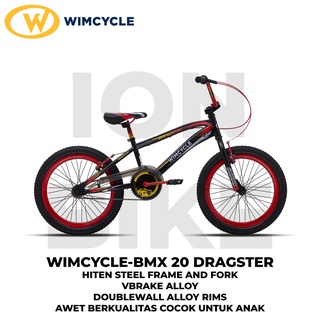 Jual Bmx 20 Wimcycle Dragster Gray Black Terbaru Sepeda Anak Cowok Wim ...