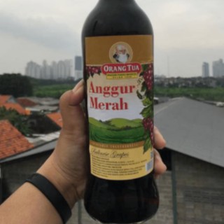 Jual Anggur Merah GOLD Cap Orang Tua Kecil - Amer - 19.7% 275 ml ...