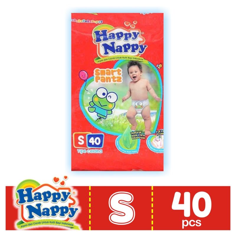 Jual Happy Nappy Pants / Diapers S40 | Shopee Indonesia