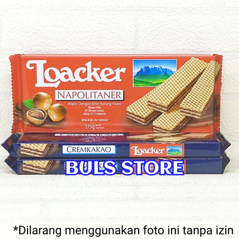 Jual Biskuit Wafer Loacker 175gr Indonesia|Shopee Indonesia