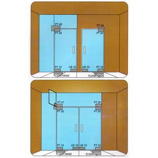 Jual PATCH FITTING DEKKSON PT 40 MATT BLACK Over and Side Panel Pintu ...