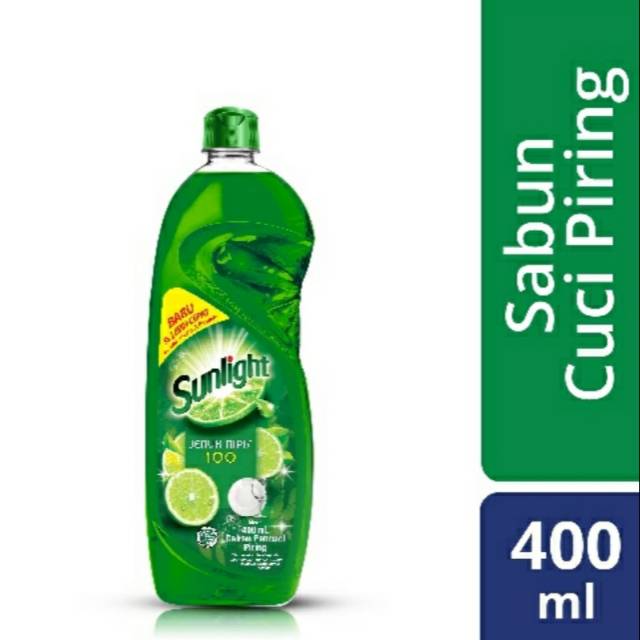Jual SUNLIGHT Sabun Cuci Piring Botol [ 400mL ] | Shopee Indonesia