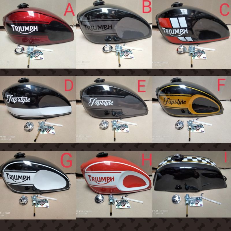 Jual Tangki Custom Cat Tangki Motor Cat Tangki Japstyle Tangki ...