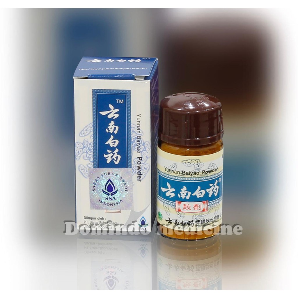 Jual Obat Luka Tradisional China YUNNAN BAIYAO POWDER 4gr Indonesia ...