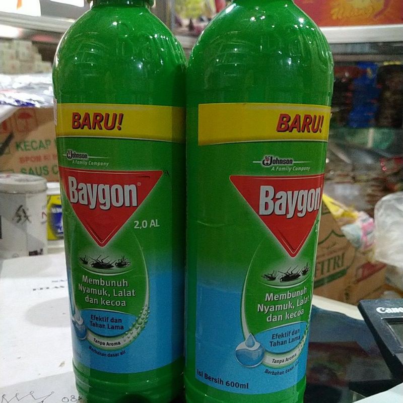 Jual Baygon 2,0 AL Botol 600 ml | Shopee Indonesia
