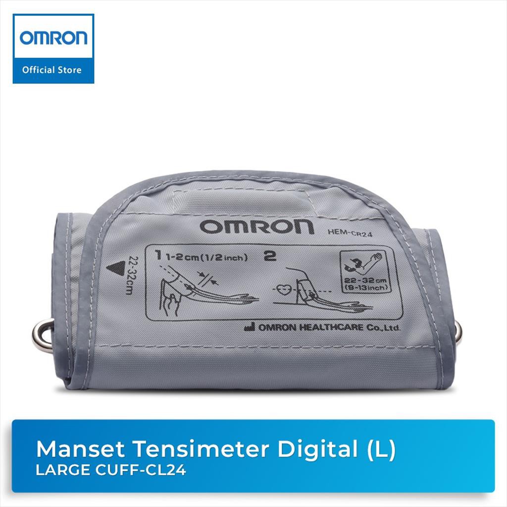 Jual Omron Flexible Manset Tensimeter Digital (L) Indonesia|Shopee ...