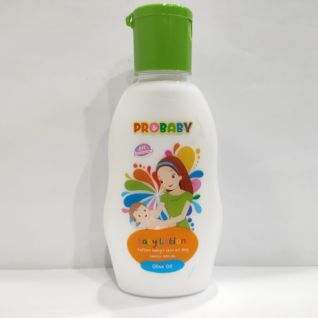 Jual Probaby Baby Lotion Olive Oil - 100 ml | Shopee Indonesia