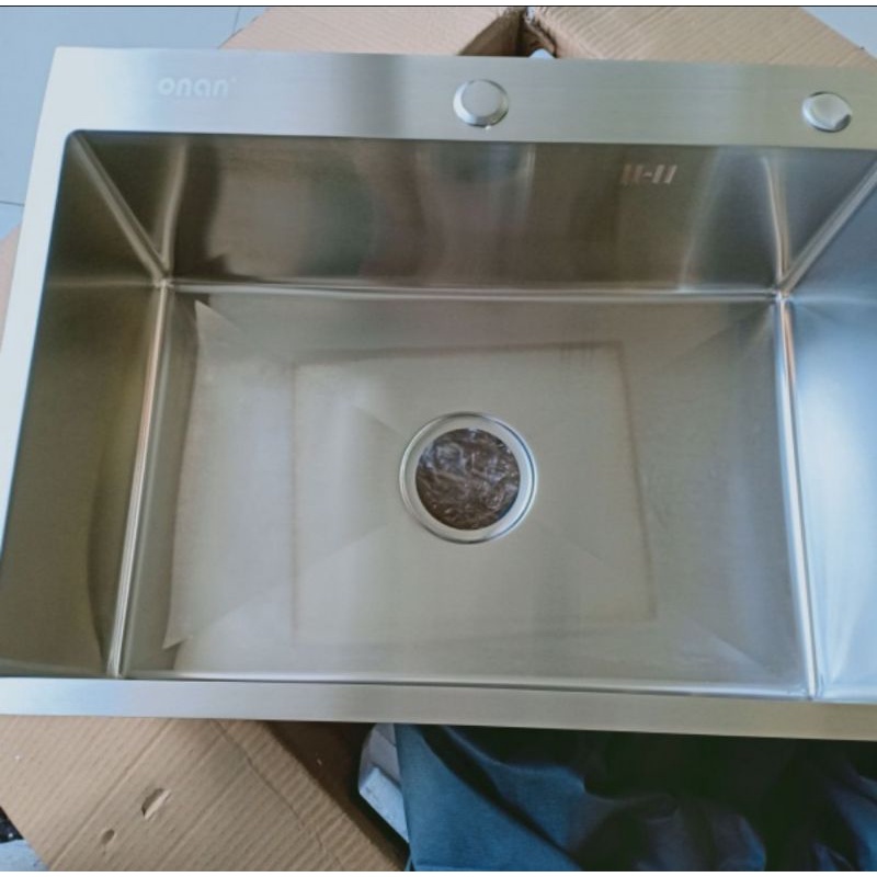 Jual Kitchen sink inobe 6045 stainless body only /Bak cuci piring ...