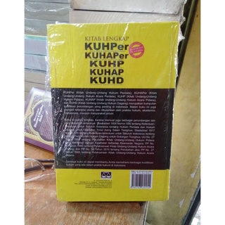 Jual Buku Kitab Lengkap KUHPer KUHAPer KUHP KUHAP KUHD | Shopee Indonesia