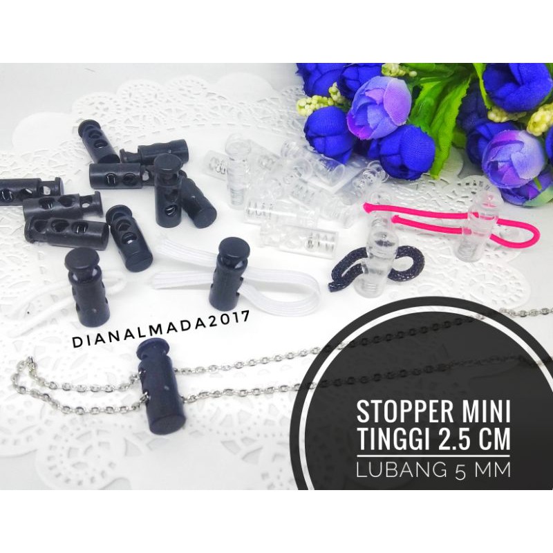 Jual stopper botol mini hitam dan bening 2.5 cm /12 pcs/ pak | Shopee ...