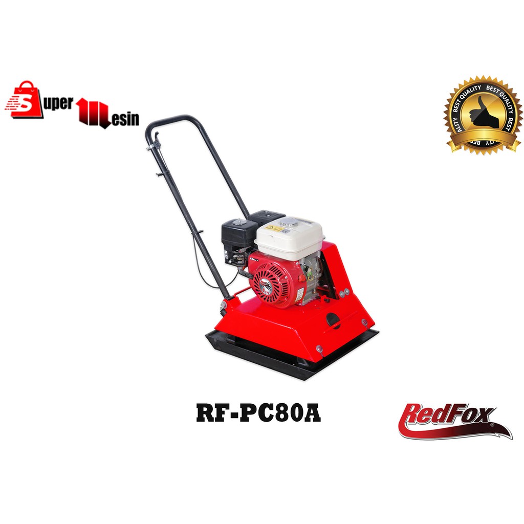Jual MESIN PEMADAT TANAH ASPAL/PLATE COMPACTOR RF-PC80A "REDFOX ...