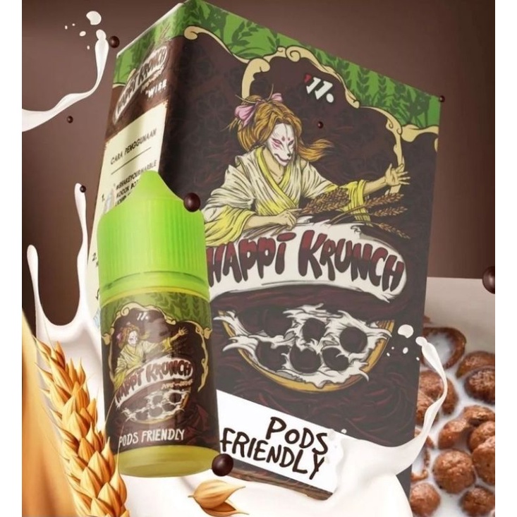 Jual Liquid Happi krunch 30ml pods friendly Cereal choco milk | Shopee ...