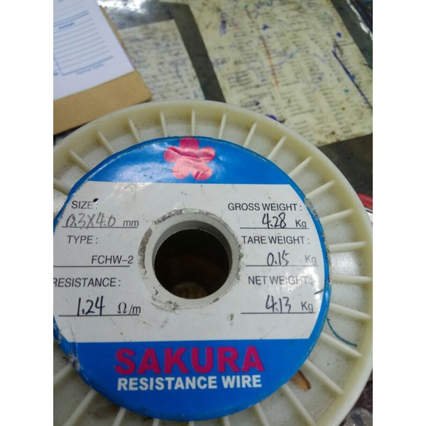 Jual KAWAT NIKELIN PIPIH 0,3 LEBAR 4MM PANJANG 2 METER | Shopee Indonesia