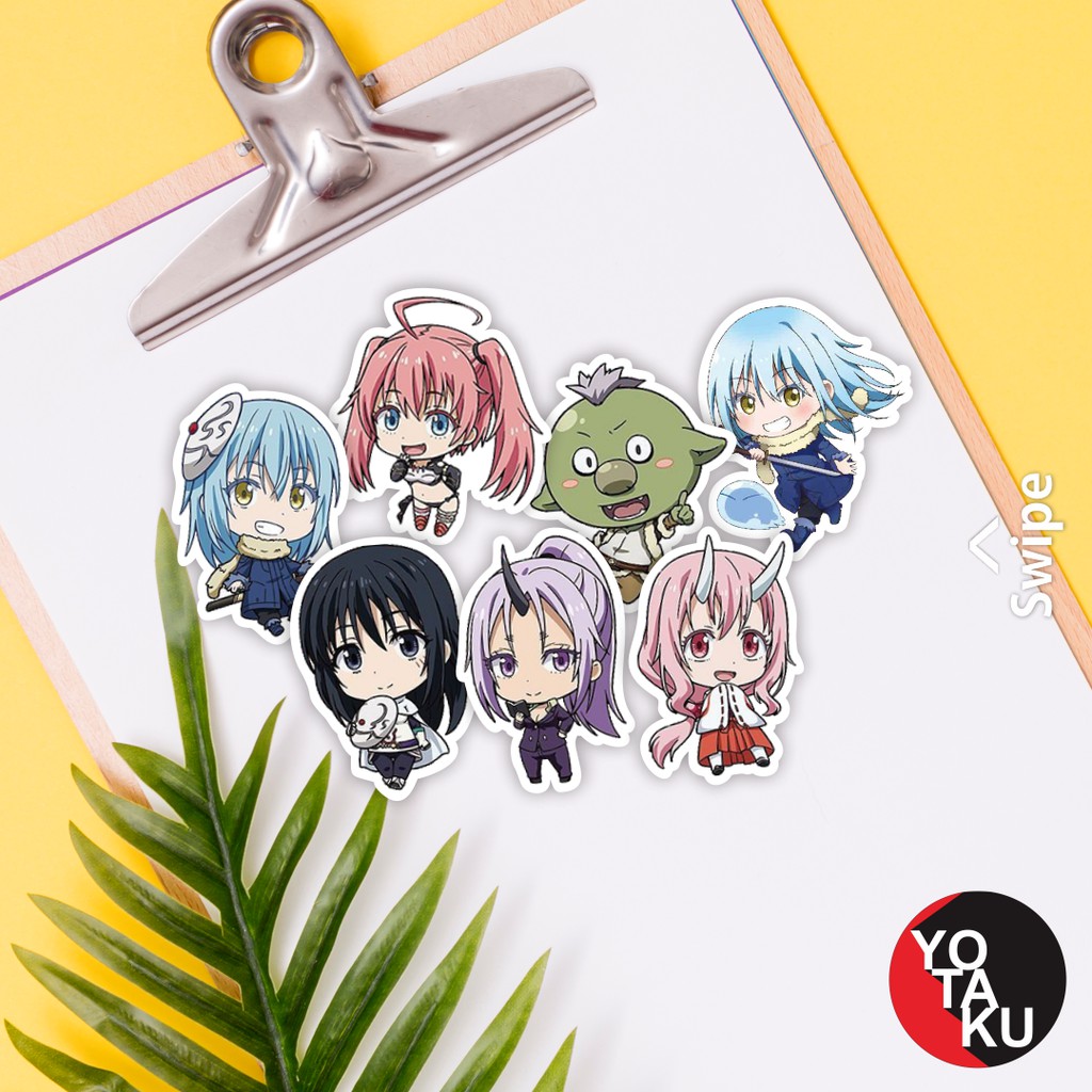 Jual Stiker Sticker Anime Merchandise Anime Slime SA562 YOTAKUSHOP ...