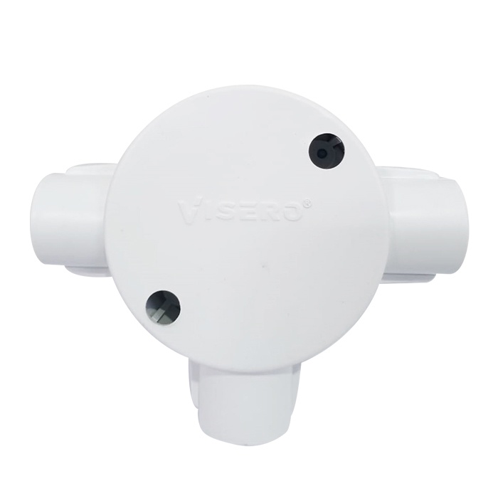 Jual T Dus 20mm Bulat Putih Cabang 3 Lubang T Doos 20 mm | Shopee Indonesia