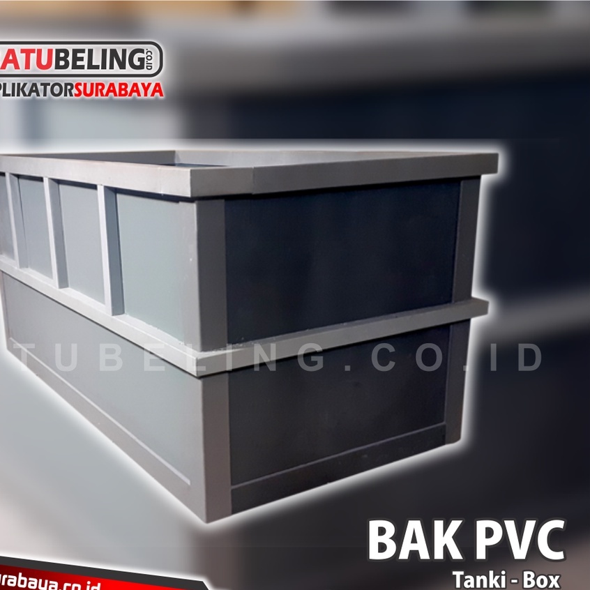 Jual Bak Tangki PVC Talang Air Box Kotak Ukuran Custom Alat Kamar Mandi ...