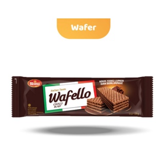 Jual WAFELLO WAFER CHOCO BLAST 135 GRAM BUTTER CARAMEL 130 gr ROMA ...