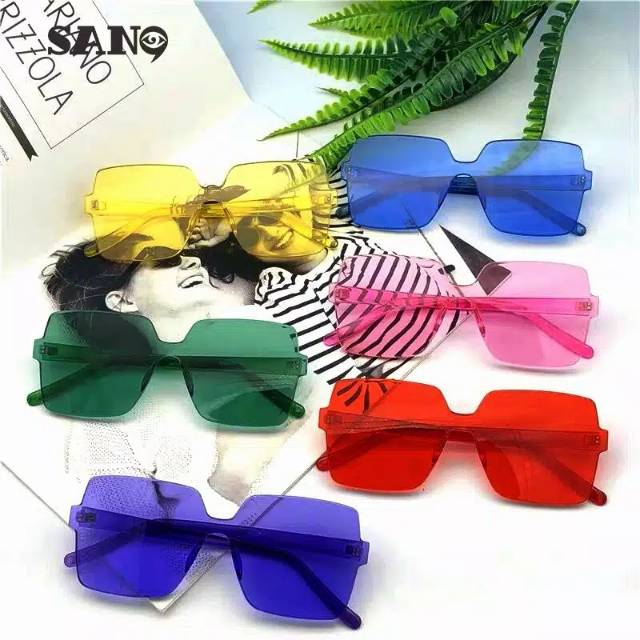 Jual Kacamata jelly transparant LIMITED (READY) | Shopee Indonesia