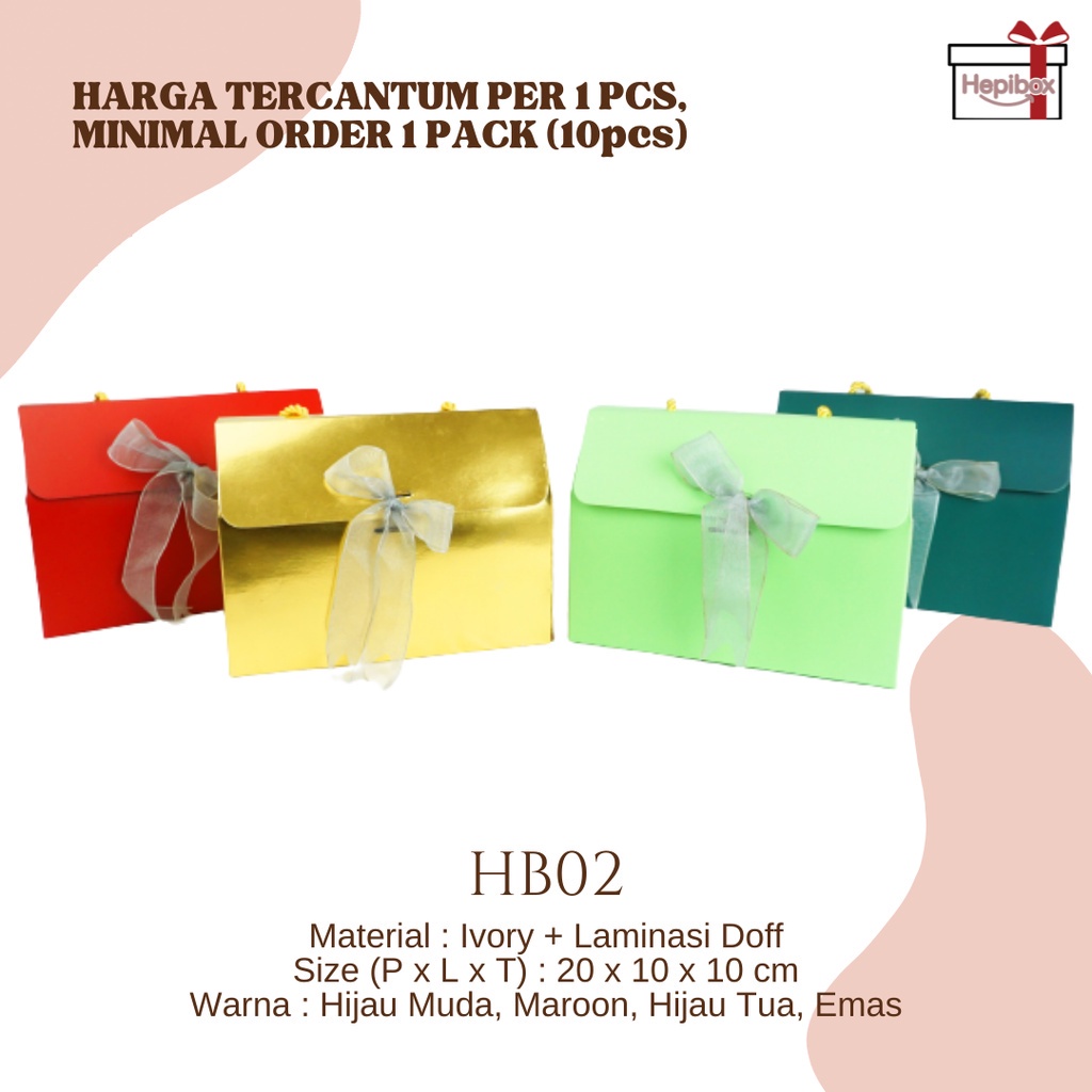 Jual Gable Box 20x10x10// Box Hampers/ Box Tali/ Box Packaging/ Box ...