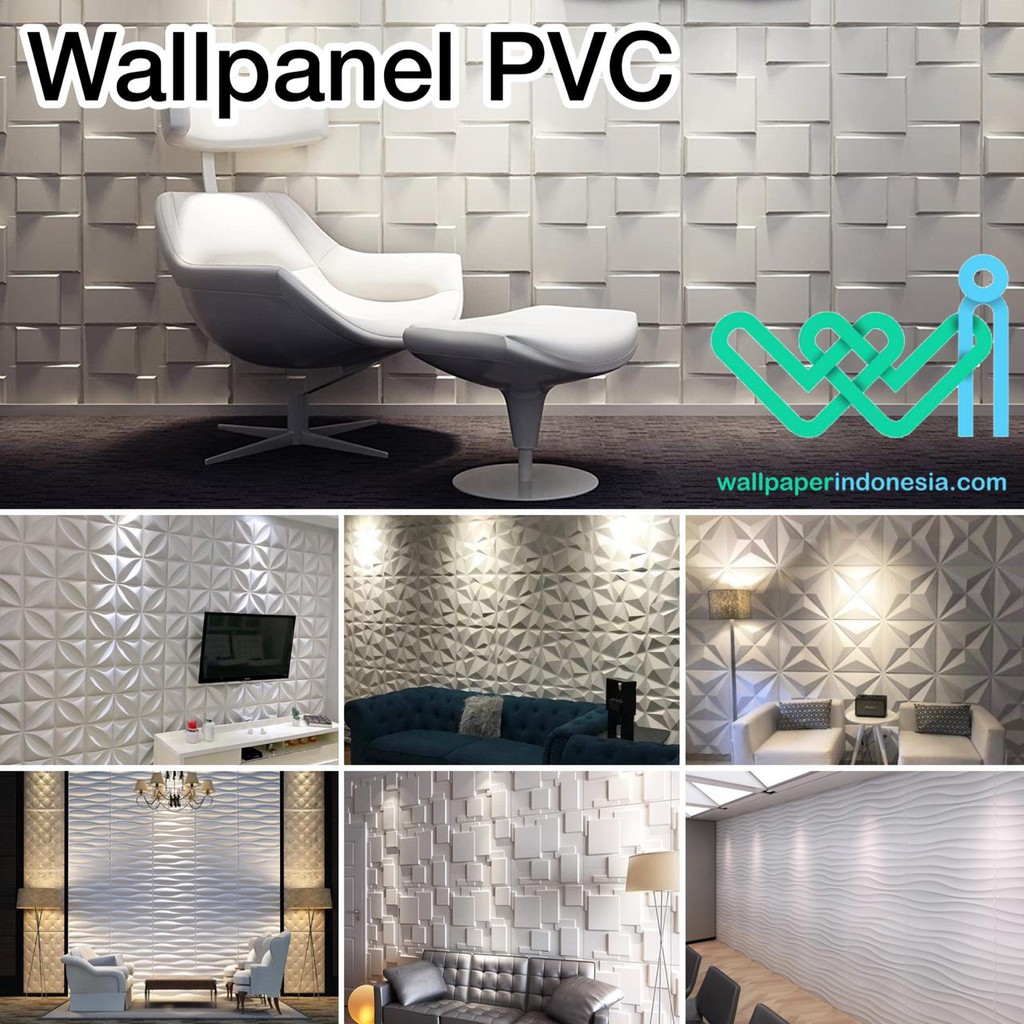 WALLPANEL 3D DINDING | WALL PANEL PVC | INTERIOR DEKORASI WALLPAPER ...