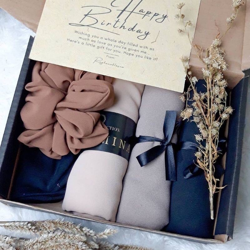 Jual Hampers Lebaran give set kado Ulang tahun, kado estetik, kado ...