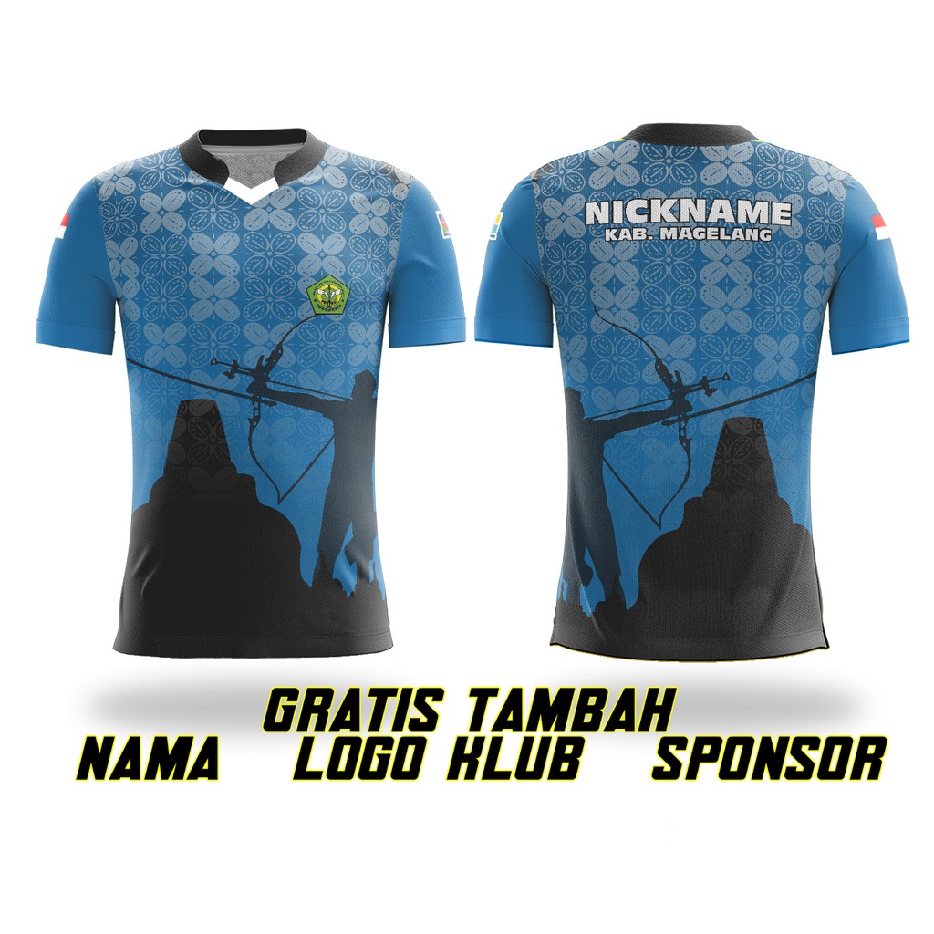 Jual Kaos Baju jersey jersy panahan panah archery full printing custom ...