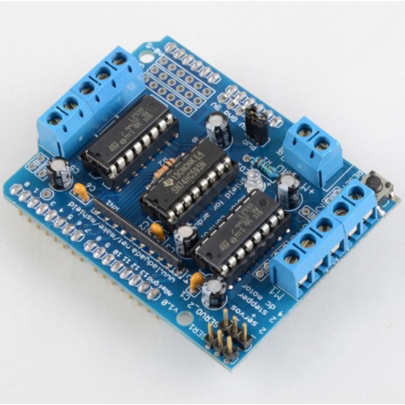 Jual Arduino Motor Shield L293D Motor DC Dinamo Driver Servo Stepper ...