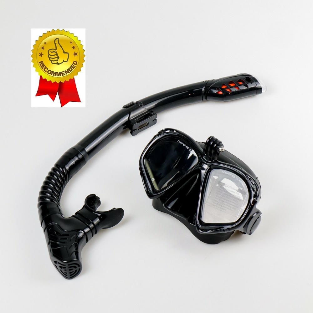 Jual Alat Snorkling Set Full Dry Kacamata Mounting Tempered Glass ...