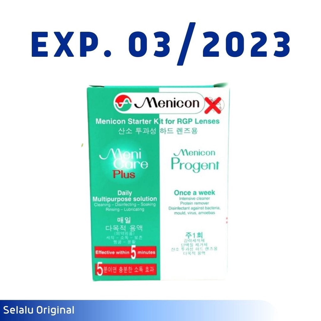 Jual Menicon Stater Kit for RGP Lens | Shopee Indonesia