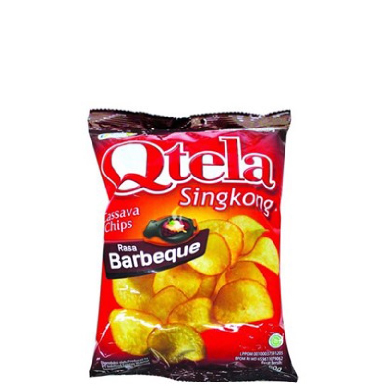 Jual Qtela Keripik Singkong Rasa Barbeque 60 gr | Shopee Indonesia