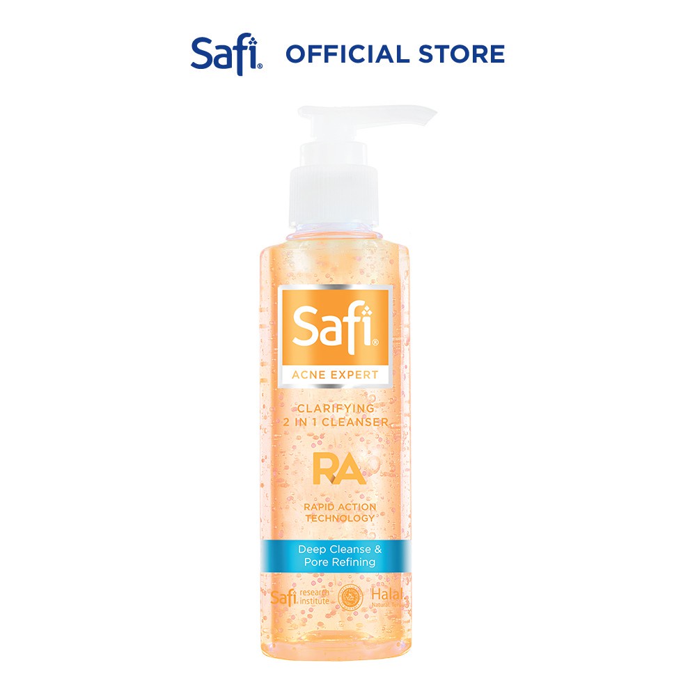 Jual Safi Acne Expert RA 2 in 1 Cleanser & Toner Oil Control & Anti ...