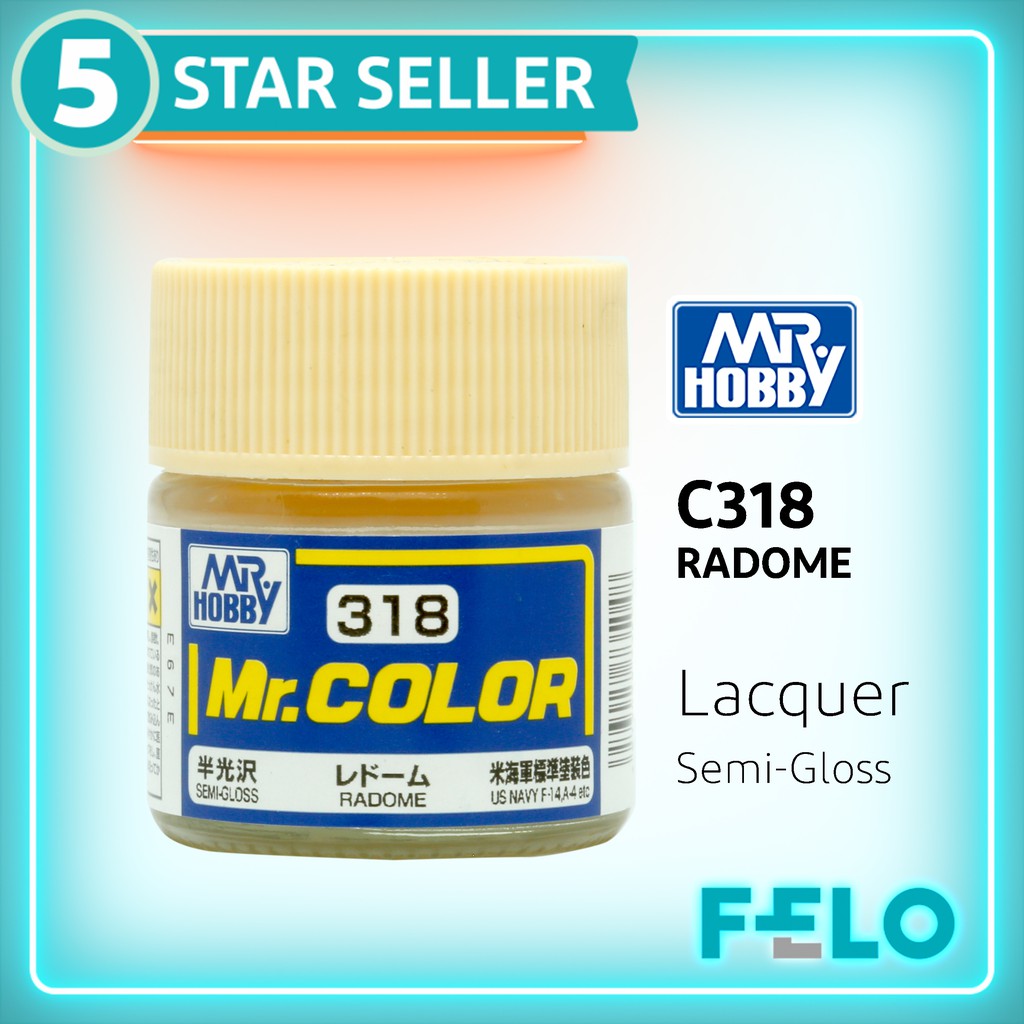 Jual CAT GUNDAM - MOKIT MR COLOR RADOME C 318 / MR HOBBY C318 | Shopee ...