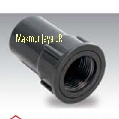 Jual Sok Drat Dalam 1" 1 inch SDD AW TEBAL Faucet Socket PVC 1" 1 inch ...