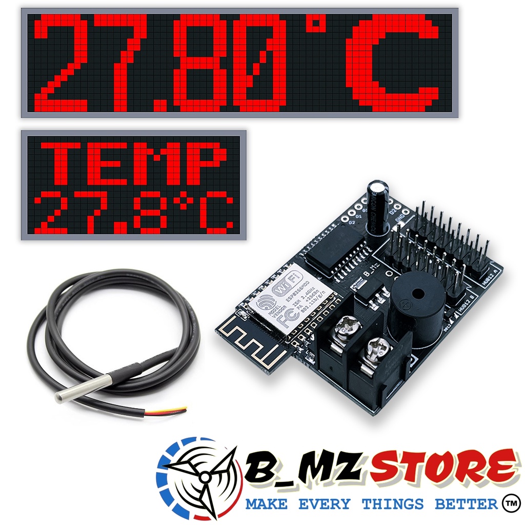 Jual Kontroller - Controller Temperature - Suhu Display P10 Water Proof ...