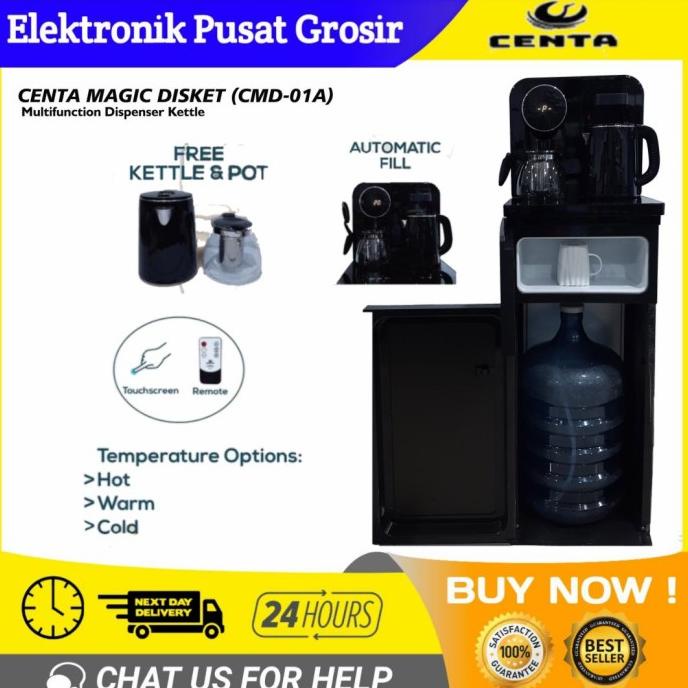 Jual Dispenser Centa Cmd-01A Magic Disket Galon Bawah 3In1 Remote ...