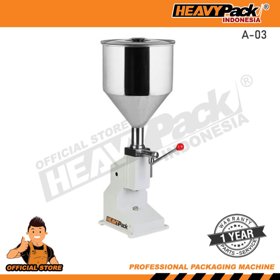 Jual Mesin Pengisi Produk Cairan Liquid Filler Machine HEAVYPACK A03 ...