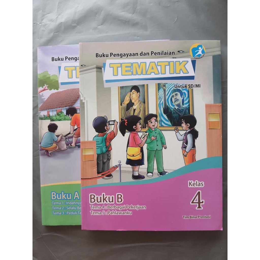 Jual Buku Tematik Pengayaan dan Penilaian SD/MI Kelas 4 | Shopee Indonesia
